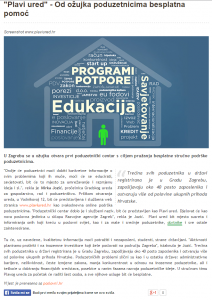 Posao.hr 9.2.2015. – Plavi ured